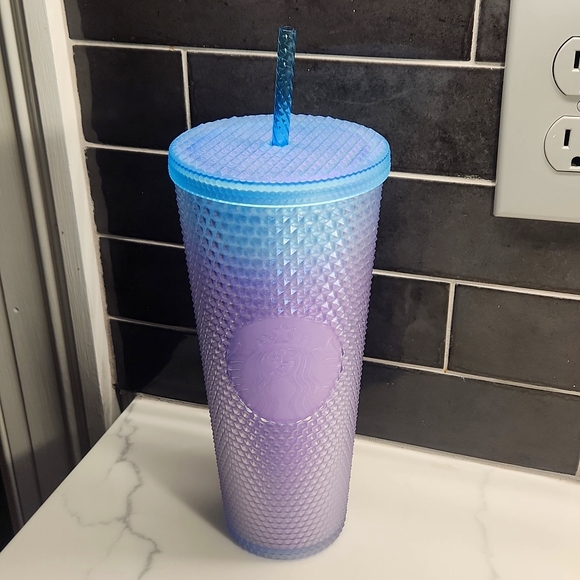 Starbucks | Dining | Starbucks Tumbler Bling Metallic Soft Touch | Poshmark